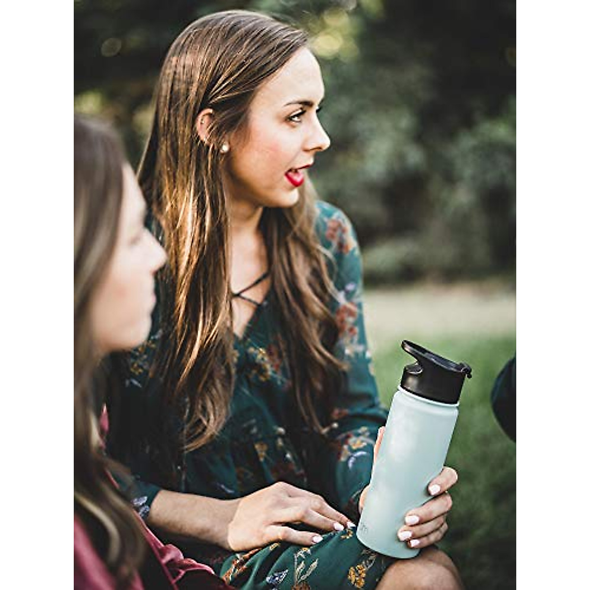 Simple Modern 84oz Water Bottle, Insulated Reusable Wide Mouth Stainless Steel Metal Flask with Flip Lid, Ombre: Sorbet