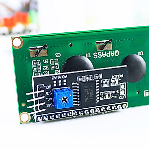 Hosyond 3pcs I2C IIC 1602 LCD Display Module 16x02 LCD Screen Module for Arduino Raspberry Pi