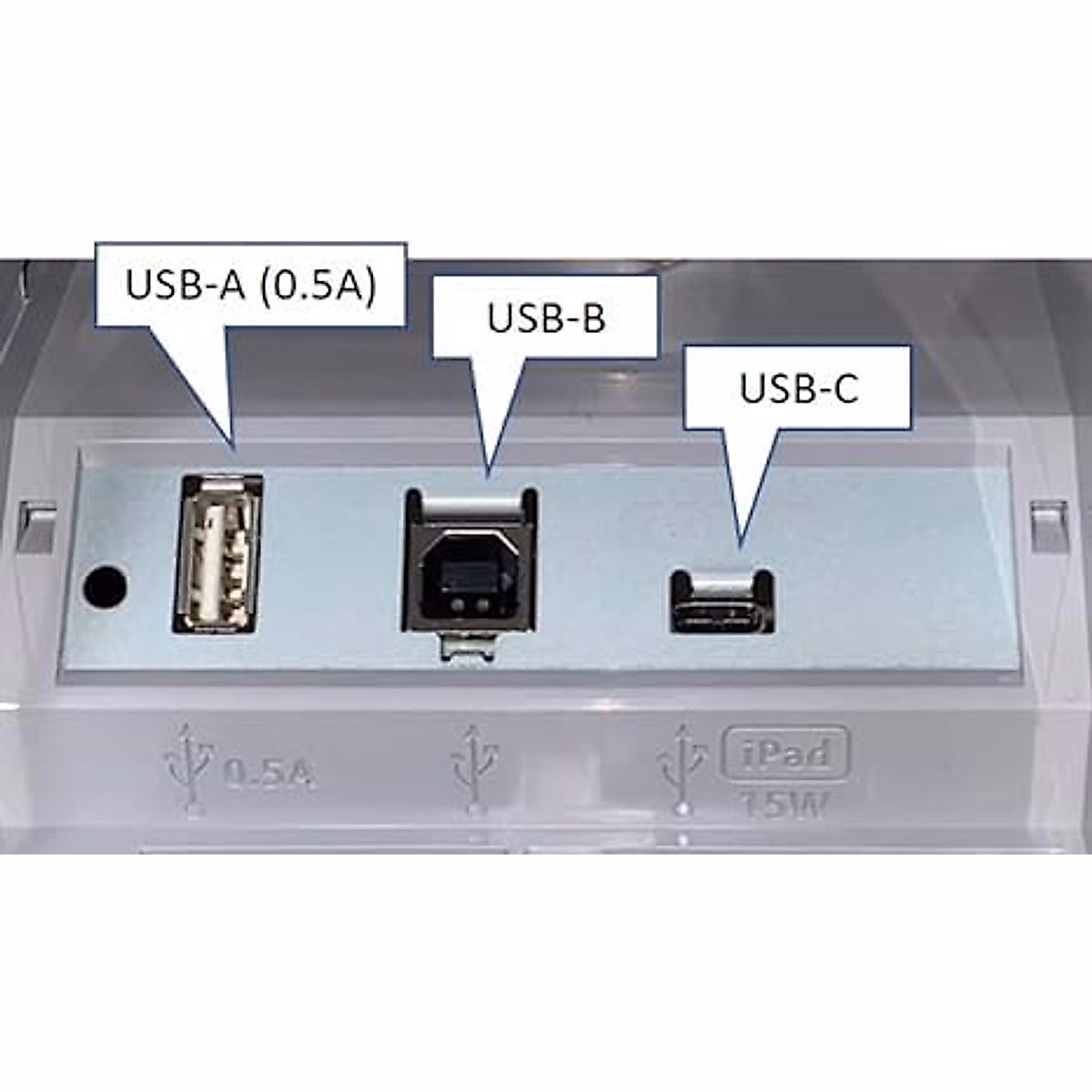 Star mPOP POP10 CI-F White with USB-C lighning Integrated Receipt Printer and mPOP Cash Drawer with Tablet Stand