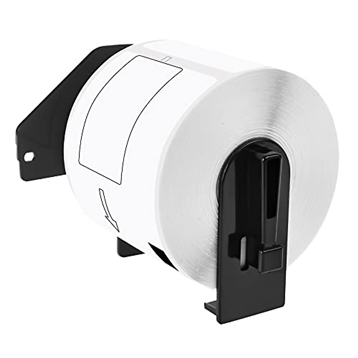 KCMYTONER (50 Rolls,300 Labels per roll) 62mm x 100mm (2-3/7" x 4") DK-1202 Paper Tape Labels Compatible with Brother QL-500 QL-550 QL-560 QL-570 QL-580N QL-700 QL-1050 QL-1060N QL-Series w/Frames
