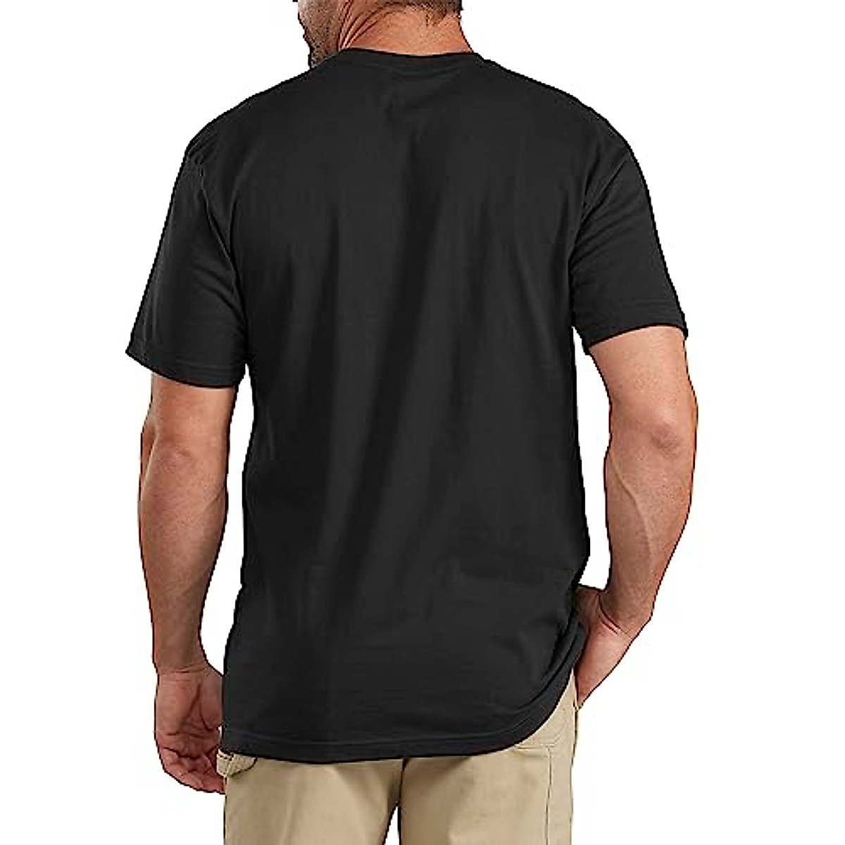 Dickies Men's Short-Sleeve Pocket T-Shirt Black ,Large