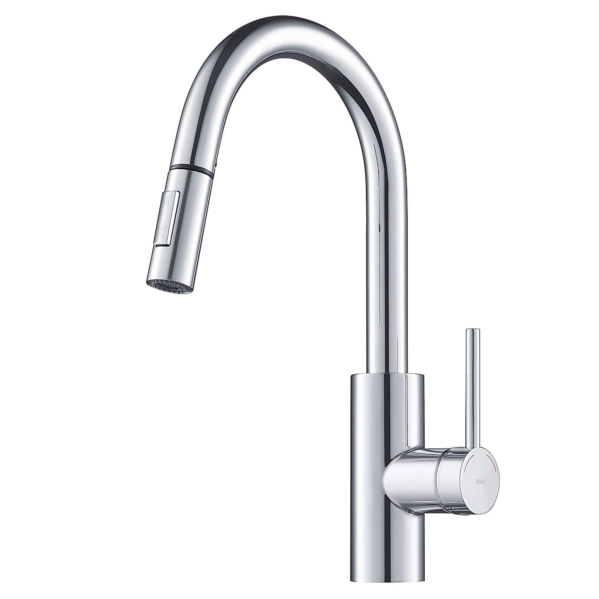 Mateo™ Single Lever Pull Down Kitchen Faucet Finish: Chrome