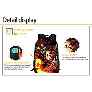 3D Printed Cartoon Backpack Anime Backpack Travel Backpacks Casual Bag Fashion Backpack 06