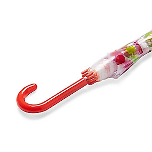 Amazon Basics Kids Clear Bubble Umbrella - Dots