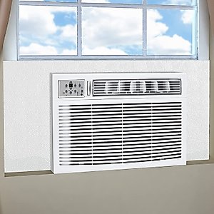 Mxclimate Full Surround Window AC Insulation Foam Side Panels for Air Conditioner Units, 39'' Width Indoor Window Seal Kit Cover, Winter and Summer
