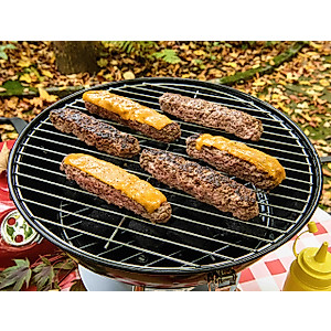 Mobi-The New Cool Way to Eat a Hamburger- Hot Dog Shaped Burger Mold