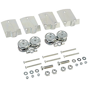 National Hardware Stanley N183-905 Rail Hanger, 225 Lb, Steel/Delrin Bearings