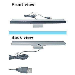 Otakulicious Wii Sensor Bar USB for Wii U Motion Dolphin Bar for Nintendo Console