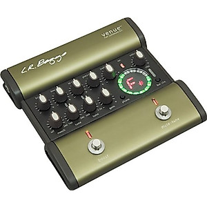 LR Baggs Venue DI Direct Box Footpedal Tuner w/ 4 Cables