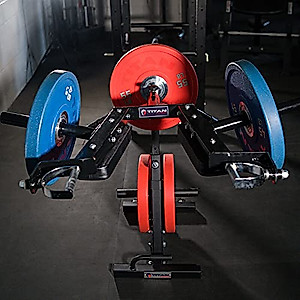 Titan Fitness Landmine Stand with Weight Storage