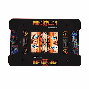 Arcade1Up Mortal Kombat Head-to-Head Arcade Machine, 2 Player Cocktail Style Cabinet for Home - 9 Classic Games