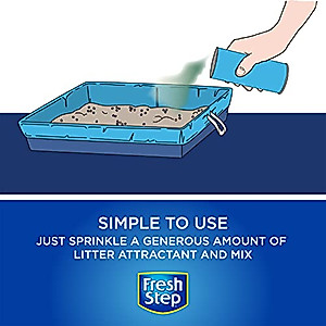 Fresh Step Litter Box Attractant Powder to Aid in Training, 9 Ounces | All Natural Training Aid for Cats and Kittens | Cat Attract Litter Additive for Litter Box, 9 oz - 1 Pack