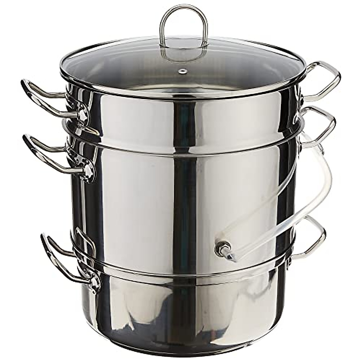 Norpro 619 Stainless Steel Steamer/Juicer, One Size, without Canning Kit