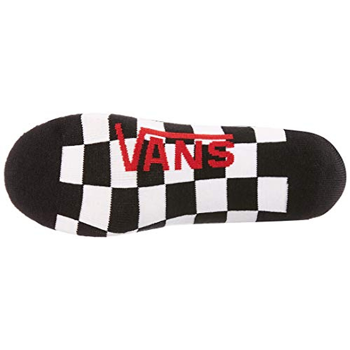 Vans mens CLASSIC SUPER NO SOCKS 3 PACK VN-0XTTRLM -, Red/White Check, Size 9.5