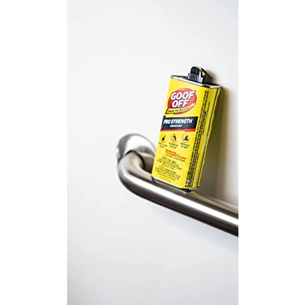 Goof Off Professional Strength Remover, 6 fl. oz, Latex Paint and Adhesive Remover