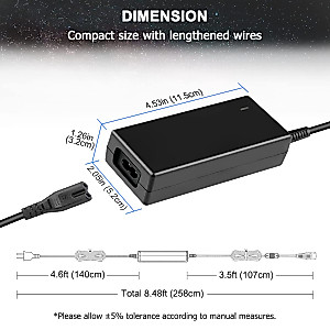 UYGALAXY 12V 5A Power Supply of Linear Actuator Motor Controller AC/DC Adapter Transformer Compatible for Lift Chair,Electric Sofa