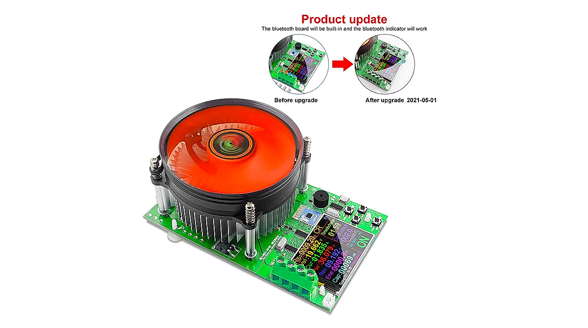 150W Electronic Load Tester - Accurate Battery Monitor