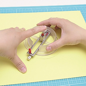 NT CUTTER Coupe-CERCLES IC 1500 P, AVEC 6 Lames