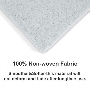 Duwee Delux Ironing Board Padding, Extra Dense Felt Material with 10 mm Thickness (54" x 18")