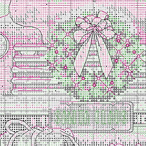 Dimensions Whimsical Counted Cross Stitch Kit Santa's Truck Stocking - 16"(1 Pc.) - Christmas Stocking, DIY Gift for Loved Ones, Ideal for Festive Events