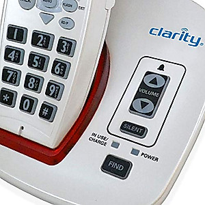 Clarity XLC3.4+ DECT 6.0 Extra Loud Big Button Speakerphone with Talking Caller ID