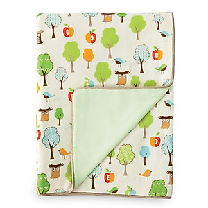 Skip Hop Baby Treetop Friends Nursery Blanket, Multi