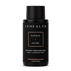 JSHealth Nourishing Conditioner - Vitamin-Enriched Deep Treatment for Dry, Colored Hair - With Keratin, Argan Oil, and Vitamins C & E | Sulfate-Free, Vegan, 350ml
