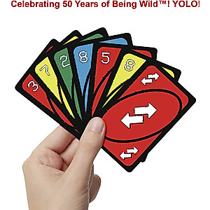 Mattel Games UNO Iconic Series 2000s Matching Card Game Featuring Decade-Themed Design, 112 Cards for Collectors, Teen & Adult Game Night, Ages 7 Years & Older