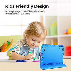 SIMPLEWAY Kids Case for Onn 8 inch 2020/2019 (Model: 100011885 / ONA19TB002), Shockproof Durable Light-Weight Kids Friendly Case with Convertible Handle for Walmart Onn 8 inch Tablet