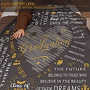 Ruifeihan Graduation Gifts, Graduation Gifts for Her, Graduation Gifts for Him, College Graduation Gifts for Her, 2023 Graduation Gifts, Graduation Gifts 2023 High School Blanket 50" × 60"