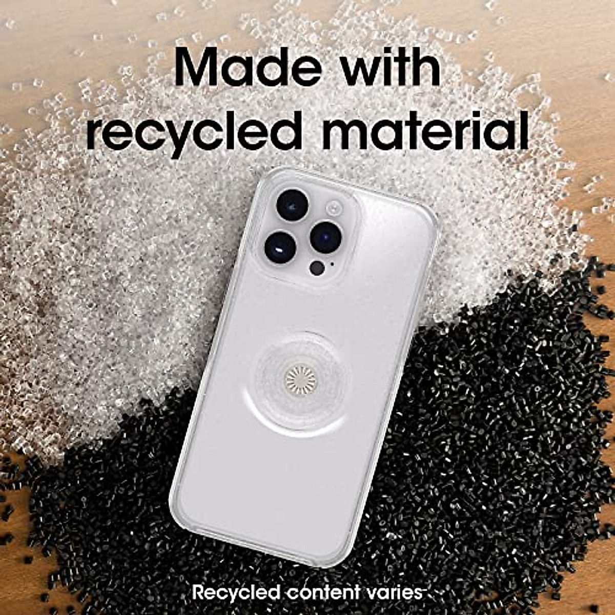 OtterBox OTTER + POP SYMMETRY CLEAR SERIES for iPhone 14 Pro (ONLY) - STARDUST POP (Clear/Glitter)