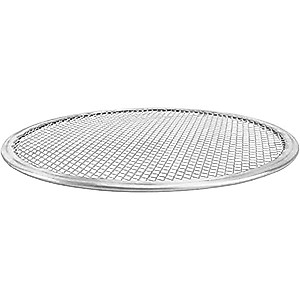 WSHA 1Pcs 6-22 inch Pizza Baking Screen, Aluminum Alloy Seamless Pizza Crisper Tray Non Stick Mesh Baking Tray for Oven, BBQ, Cookware,22inch