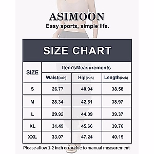 ASIMOON Sweatpants Women with Pockets Loose Lightweight Stretch Yoga Lounge Pants Comfy Drawstring Workout Jogging Pants (US, Alpha, Small, Regular, Regular, Black)