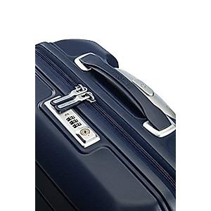 SAMSONITE Flux - Spinner 55/20 Expandable Hand Luggage, 55 cm, 44 liters, Blue (Navy Blue)