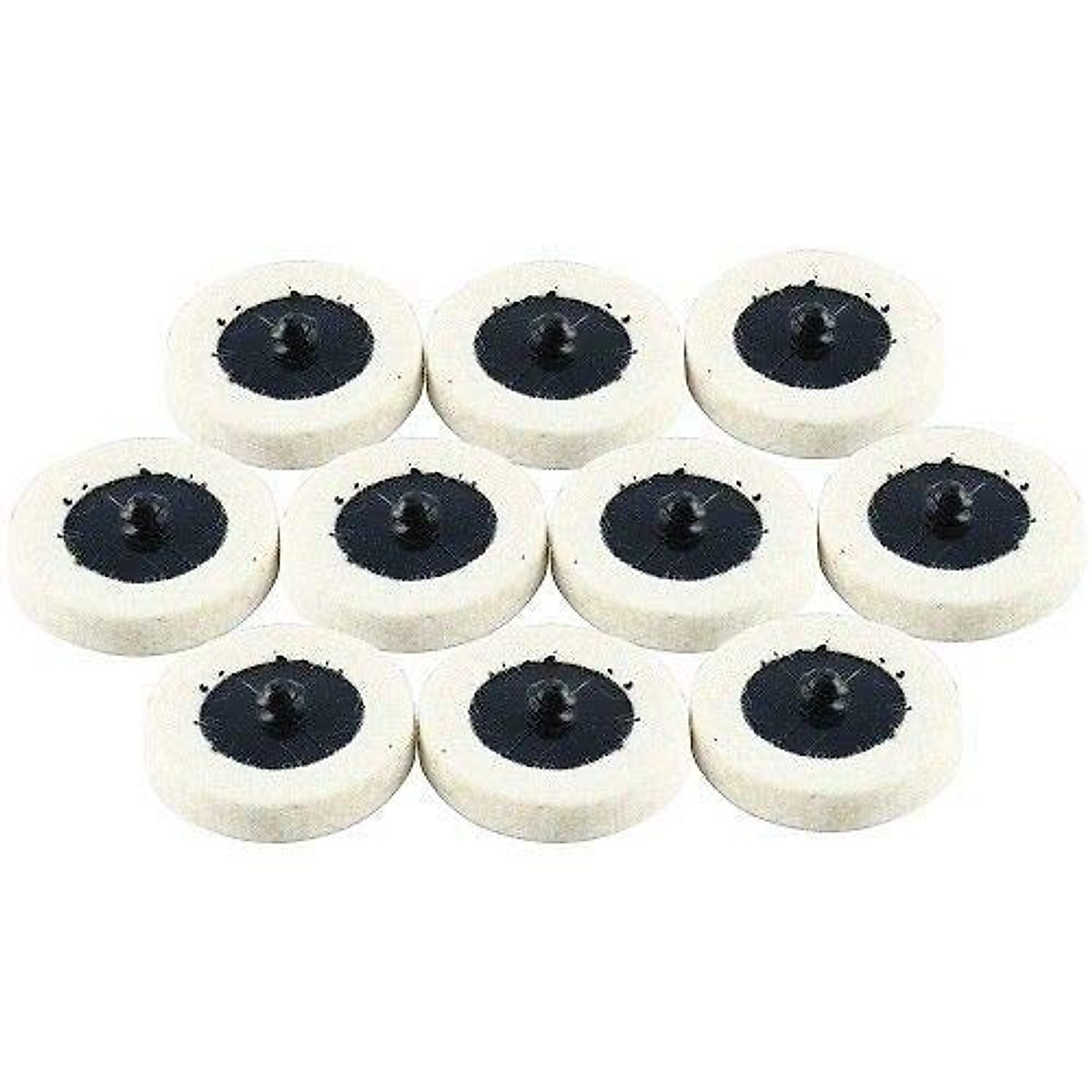 Rocaris 10 Pcs 2 in Buffing Polishing Wheel Pad