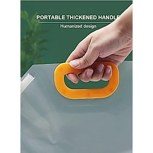 AUGEN Reusable Food Container Storage Bags, Airtight Moisture-Smell Proof Sealed Bags, Portable Transparent Dry Storage Bag With Lids For Grain Flour Juice (Pack of 4-2.5L)