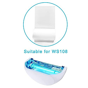 12 Pack Replacement Glue Boards for WS108 Wall Sconce Fly Light Restaurant Fly Trap for Capturing Flies, Moths, Gnats, Mosquitos and Other Flying Insects