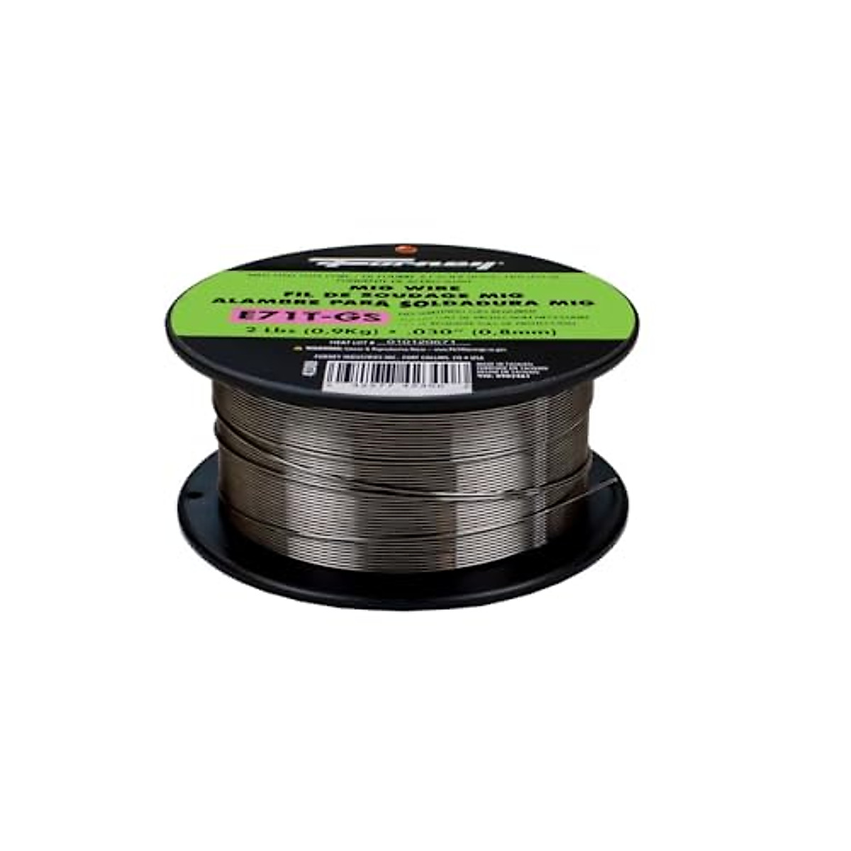 Forney 42300 Flux Core Mig Wire, Mild Steel E71TGS.030-Diameter, 2-Pound Spool, Silver, Pack of 1