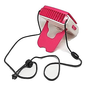 O2Cool 4.5 in. H x 2.25 in. Dia. 1 speed Battery Personal Fan