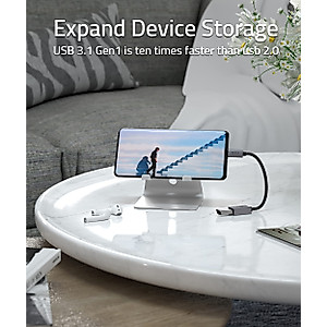 Syntech USB C to USB Adapter, USB C Male to USB 3 Female Adapter Compatible with iPad Pro 2021, MacBook Pro 2020 and More