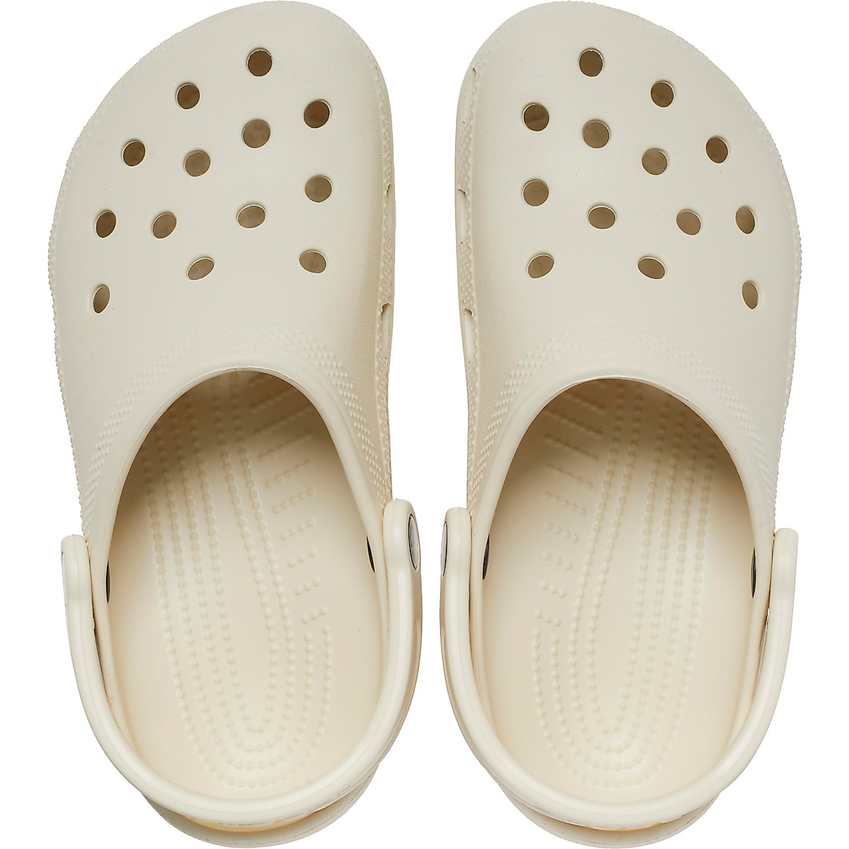 Crocs Unisex Classic Clogs, Bone, Numeric_10 US Men