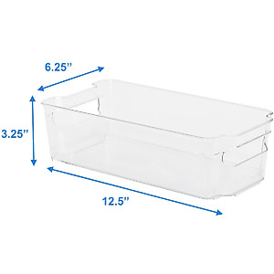 SimpleHouseware Stackable Beverage Can Dispenser + Kitchen Organizer Bin