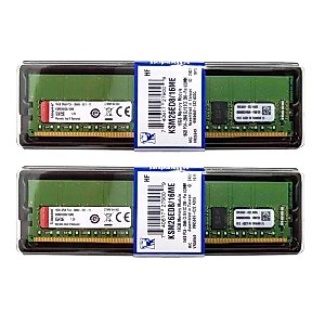 Kingston Memory Bundle with 32GB (2 x 16GB) DDR4 PC4-19200 2400MHz Memory DIMMs Compatible with Dell PowerEdge T330, R230, R330 Servers