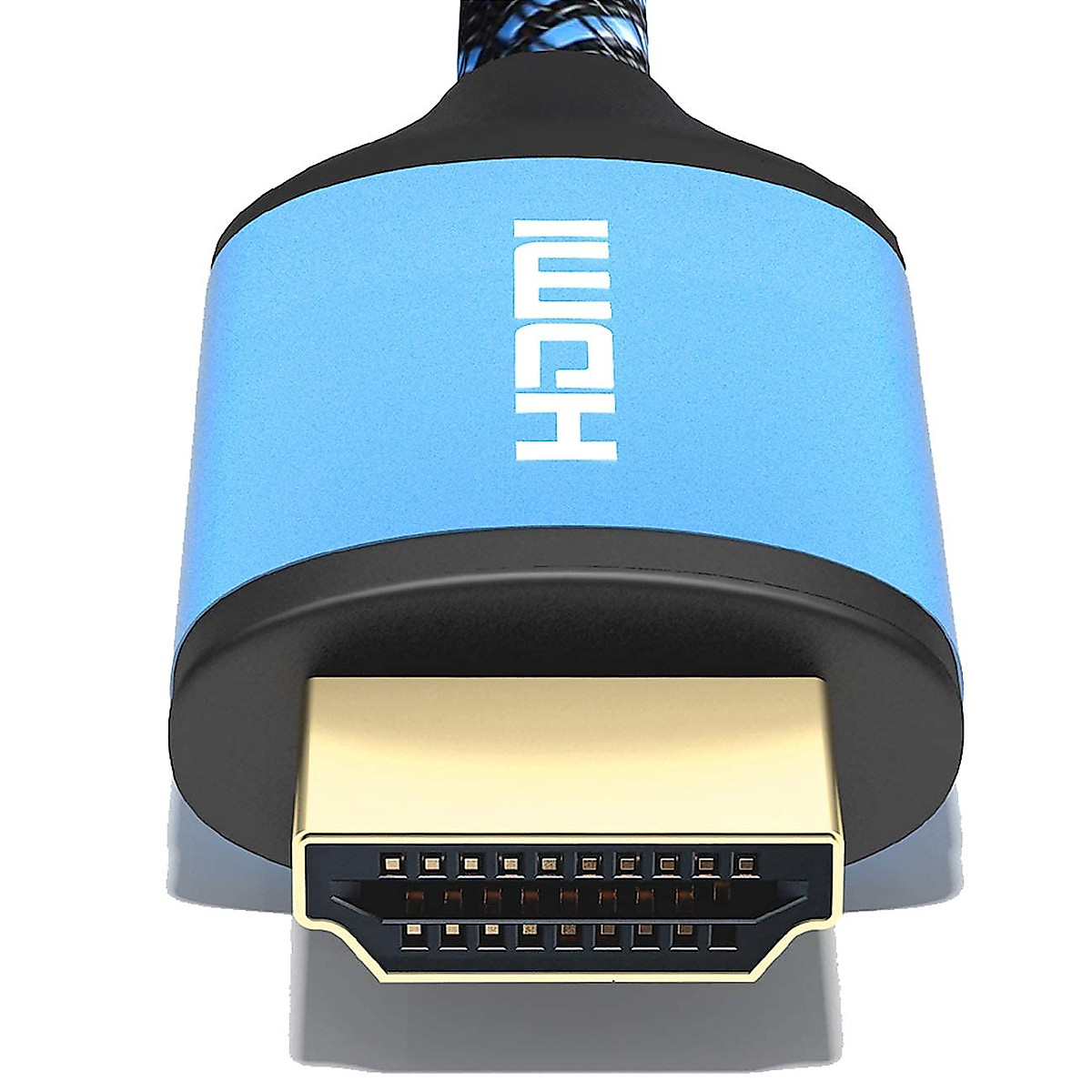 FASTSEVEN 4K HDMI Cable 3ft 2 Pack, High Speed HDMI Cable 2.0, Gold Connectors, 4K @60Hz, UHD, 2160P, 1080P, ARC, HDCP, hdmi to hdmi, for Laptop, Monitor, Projector, PS4, PS5, Xbox, Apple TV & More