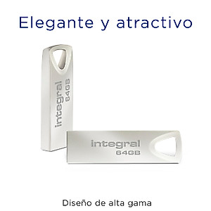 Integral 64GB Arc USB 2.0 Flash Drive