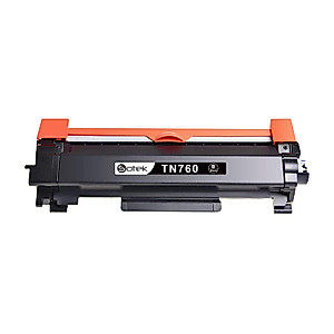 Sotek Toner Cartridge TN760 TN-760 TN730 TN-730,Work with DCP L2550DW, HL L2350DW, HL L2370DW, HL L2390DW, HL L2395DW, HL L2370DWXL, MFC L2710DW, MFC L2750DW, MFC L2750DW(2 Black)