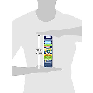 Oral-B CrossAction Replacement Toothbrush Heads, White,(Pack of 4)