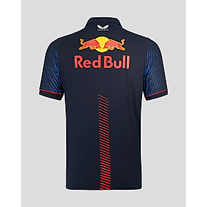 Castore Red Bull Racing F1 Men's 2023 Max Verstappen Team Polo Shirt - L