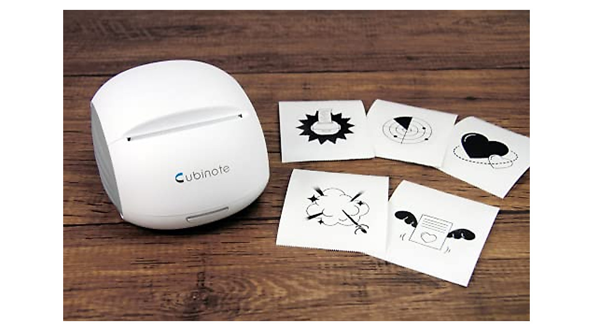 Cubinote Home No Ink Thermal Printer - Print Notes & Labels