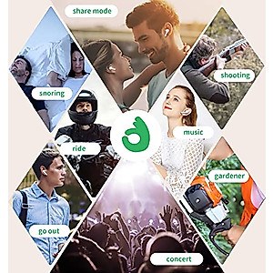 Tikgram True Wireless Earbuds - TWS Headphones - Earbuds with Charging Case - Microphone - Miniature Small Headphones for Sports Work, Study, Travel, at School